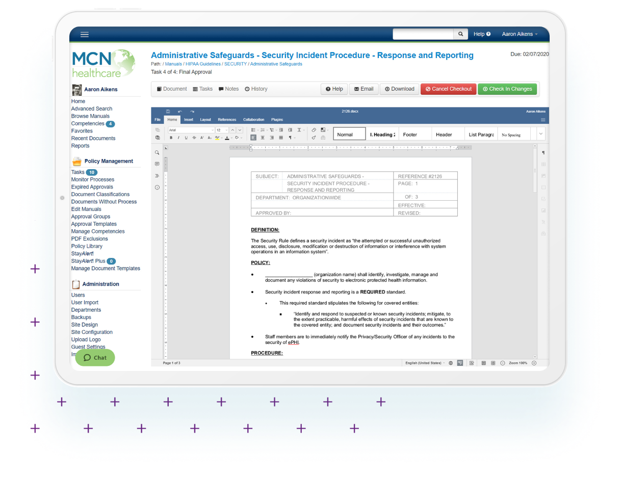 Ellucid Policy Manager | Streamlined Policy Management Software